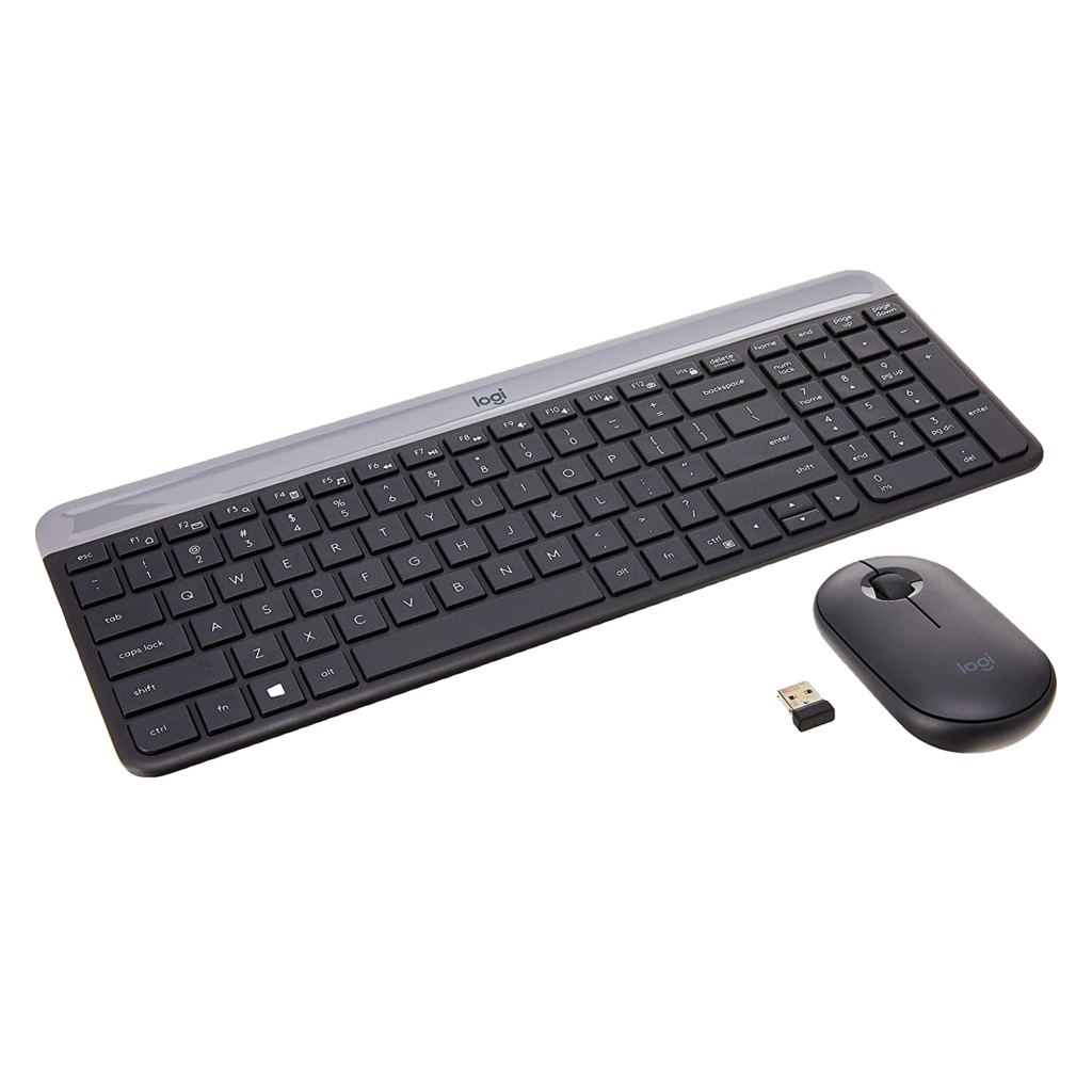 Buy Logitech MK470 Slim Cordless Keyboard & Mouse Graphite | gsc Chennai