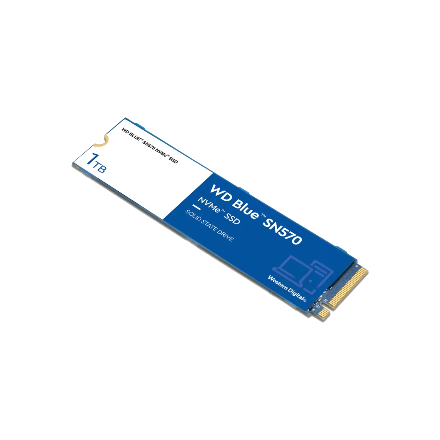 Western Digital Blue SN570 1Tb M.2 NVMe SSD - guru shree computers