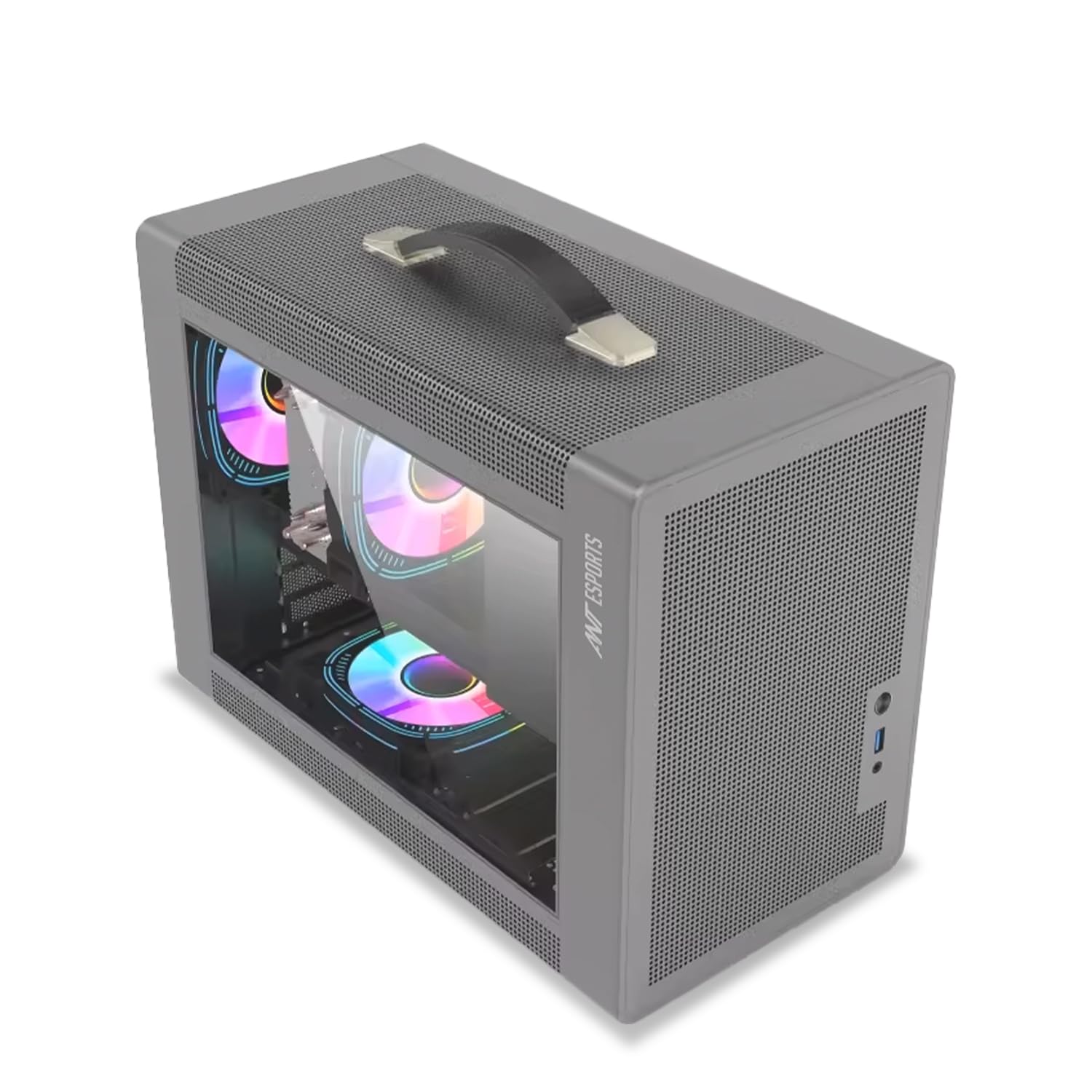 Ant Esports BOX C AIR M-ATX Cabinet - guru shree computers